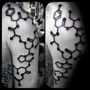 Top 30 Unique Chemistry Tattoos For Men