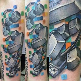 Top 30 Computer Tattoos For Men