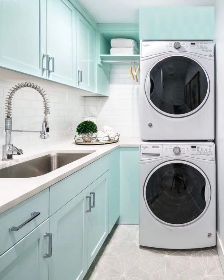 Top 30 Laundry Room Cabinet Design Ideas - Lazy Penguins