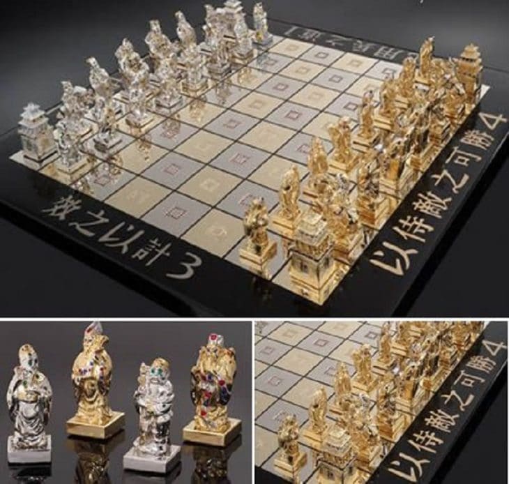 The Most Expensive Chess Sets in the World - Lazy Penguins