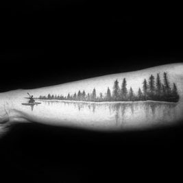 Top 30 River Tattoos For Men - Lazy Penguins