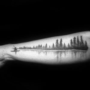 Top 30 River Tattoos For Men - Lazy Penguins