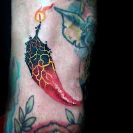 Top 30 Pepper Tattoos For Men - Lazy Penguins