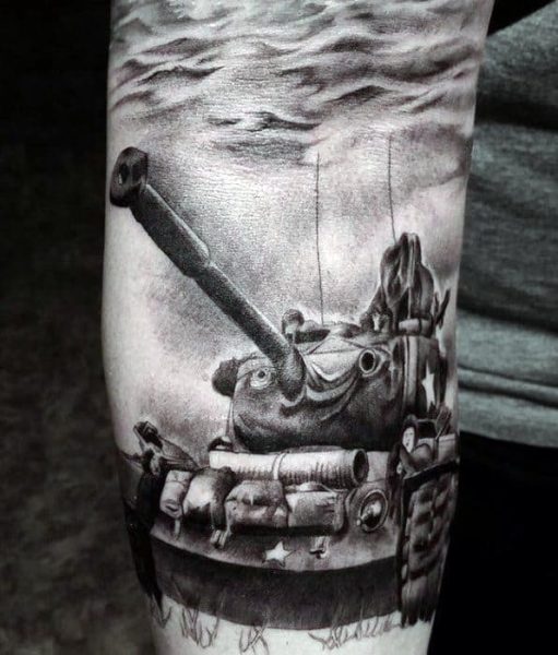 Top 30 Tank Tattoos For Men