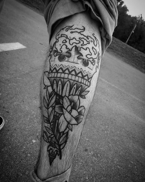 Top 30 Torch Tattoos For Men