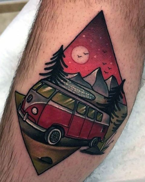 Top 30 Volkswagen VW Tattoos For Men